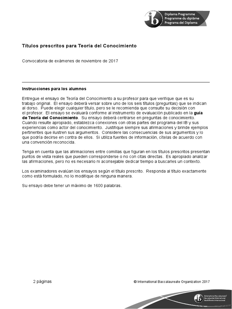 Titulos Prescritos TDC 2017 PDF | PDF