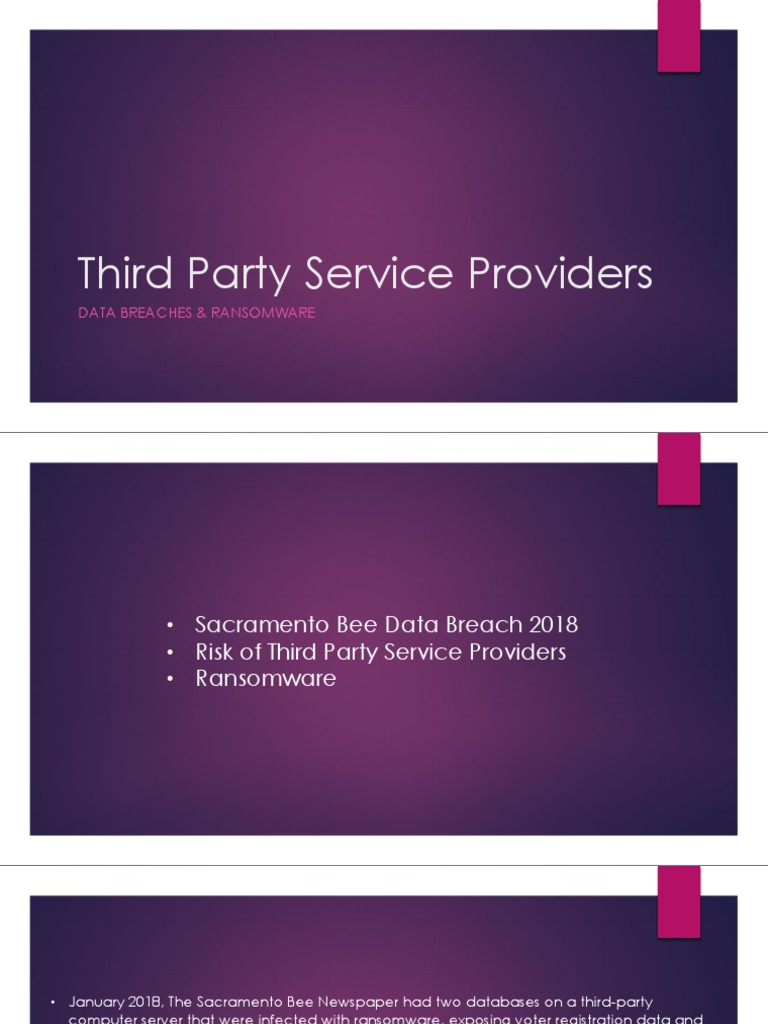 Data Breaches | PDF | Ransomware | Computer Security