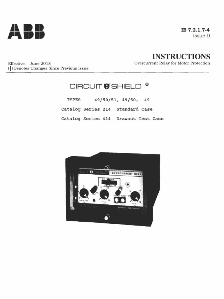 IB7.2.1.7-4D 49 50 51 (Issue D) | PDF | Relay | Electrical Connector