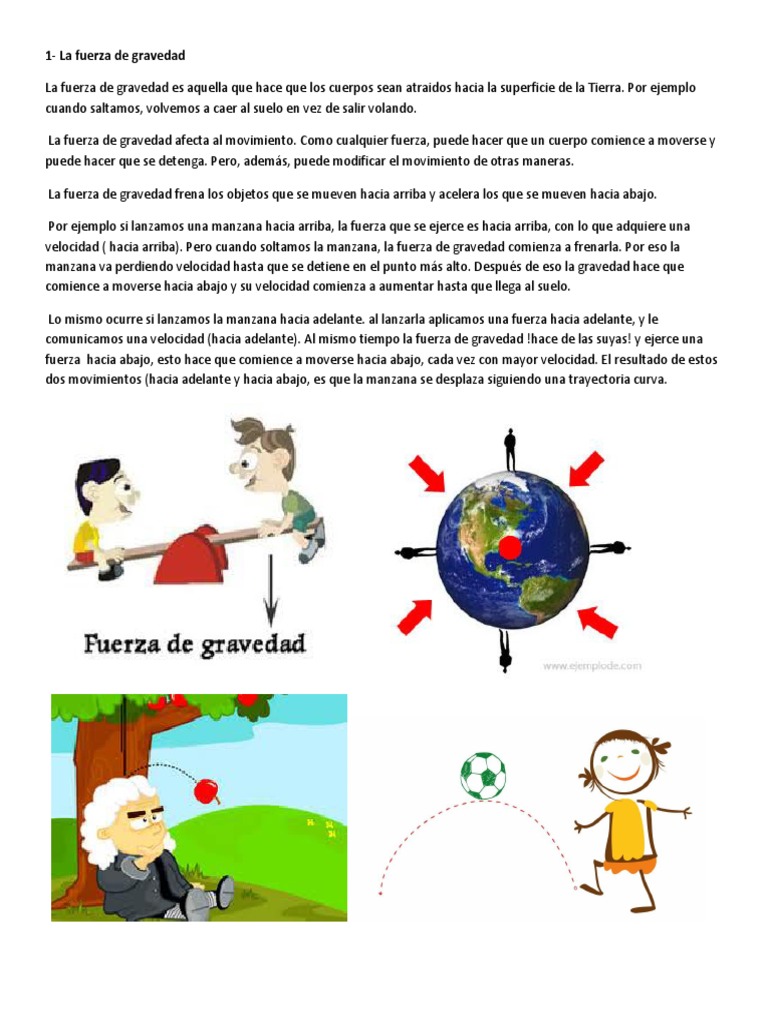 Fuerza de Gravedad y Roce