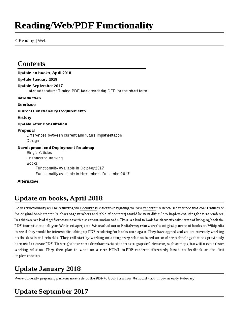 Reading/Web/PDF Functionality | PDF | Hyperlink | Books