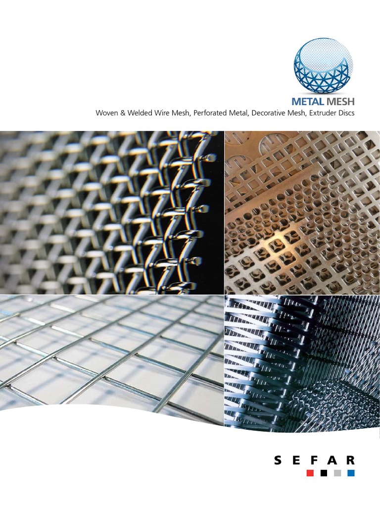 Metal-Mesh-pg 37 For Weights | PDF | Stainless Steel | Wire