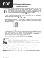 Fórmulas del Término N-ésimo | PDF | Secuencia | Función (Matemáticas)