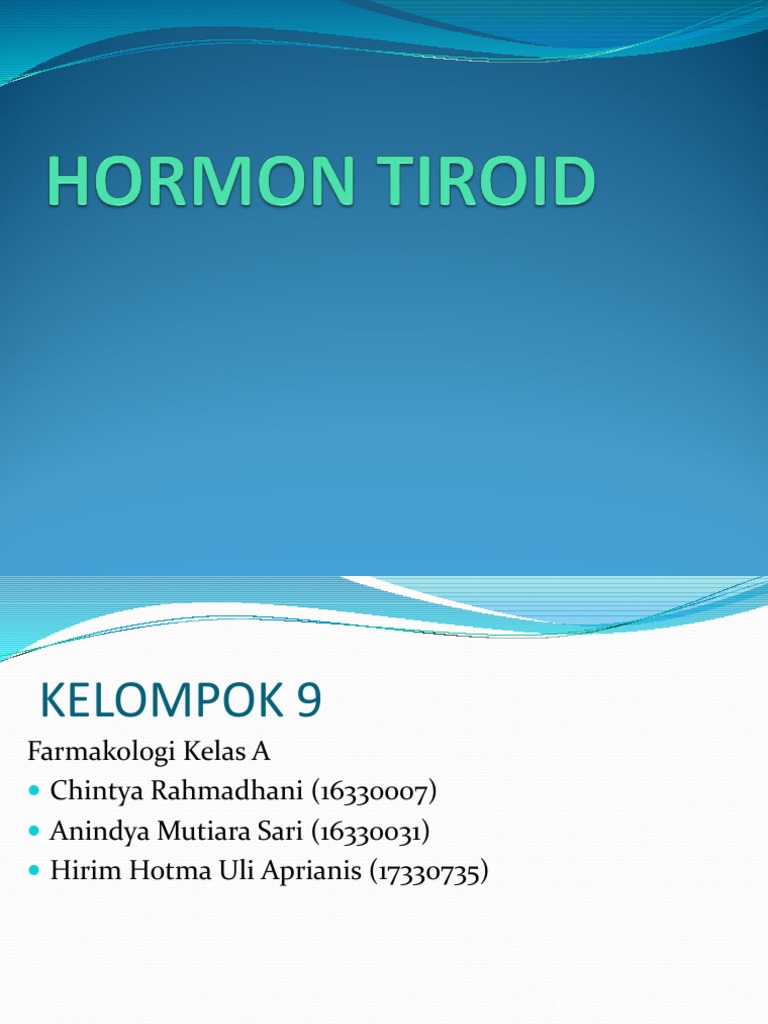 Hormon Tiroid | PDF