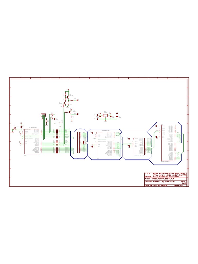 ATmega8 Microcontroller Pinout Guide | PDF