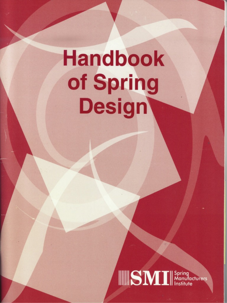 SMI - Handbook of Spring Design PDF | PDF