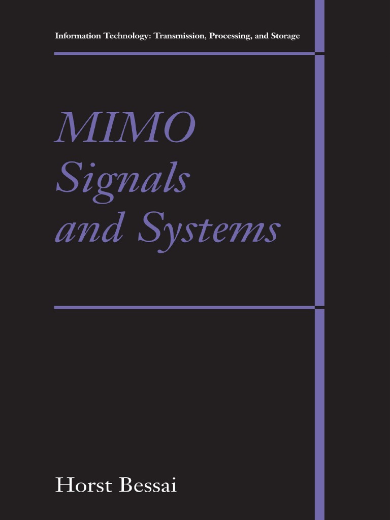 Mimo Signals | PDF | Complex Number | Matrix (Mathematics)