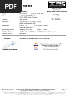 Magnetic Particle Inspection Report | PDF | Nondestructive Testing ...