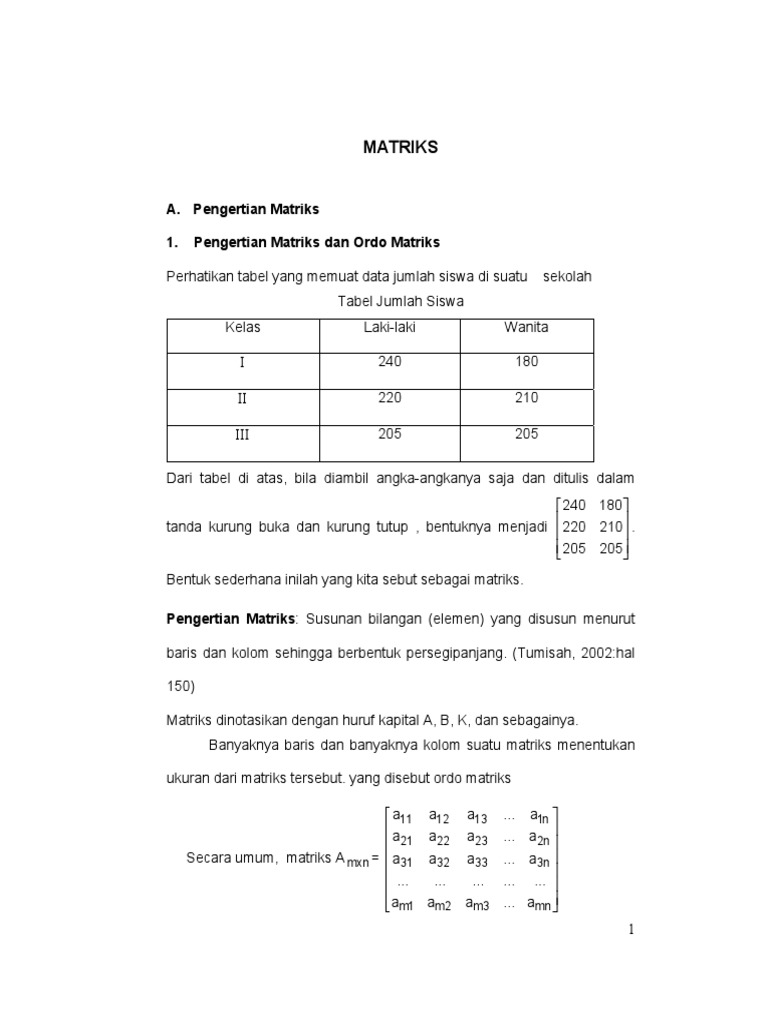 Matriks Pdf Pdf Business