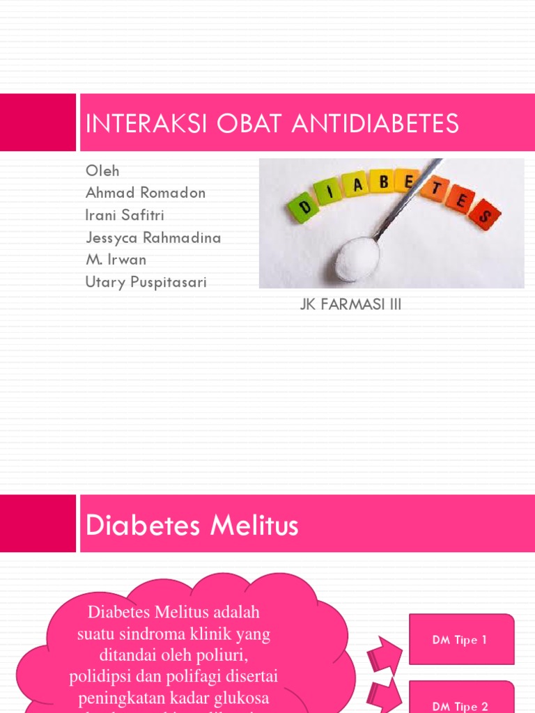 Interaksi Obat DM | PDF | Pengembangan Diri