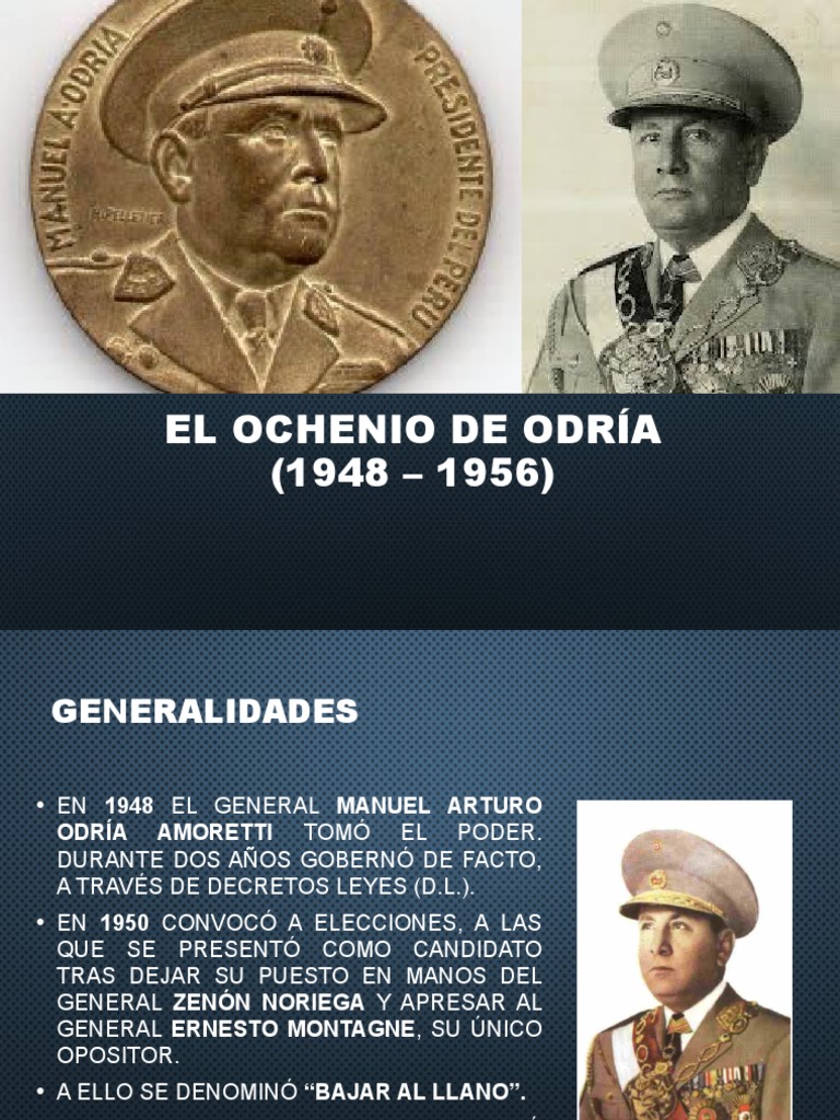 El Ochenio de Odría | PDF | Formas de gobierno | Democracia