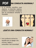 Ejemplos de Conductas Desadaptativas | PDF