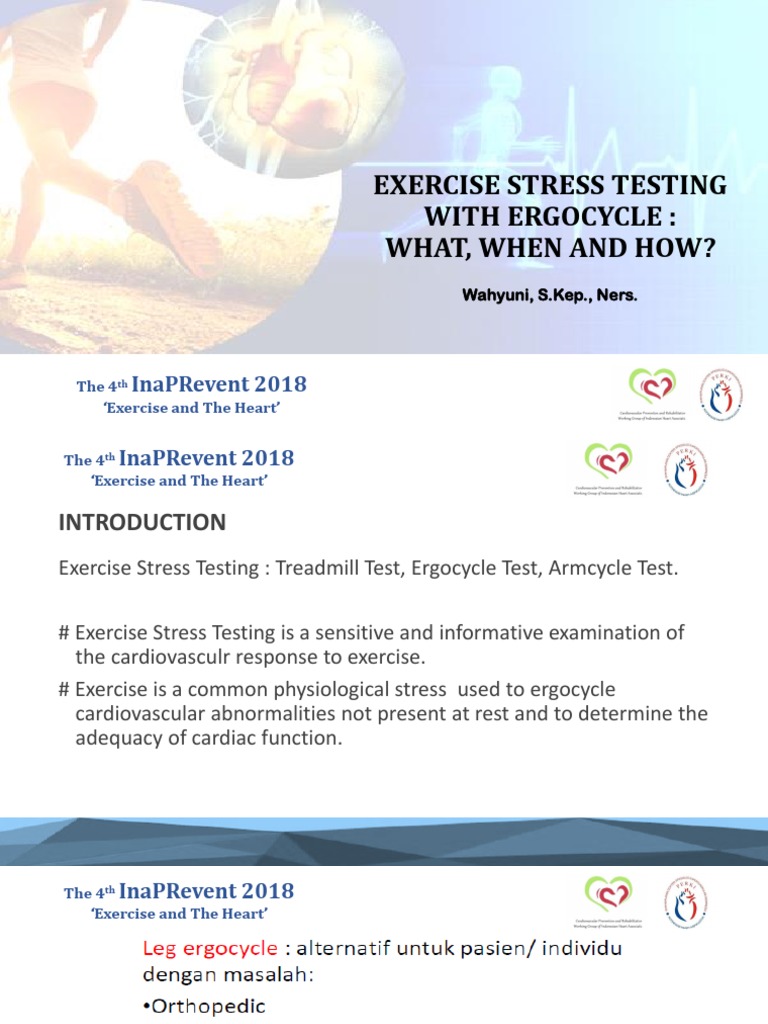 Ergocycle Test in Exercise Stress Testing | PDF