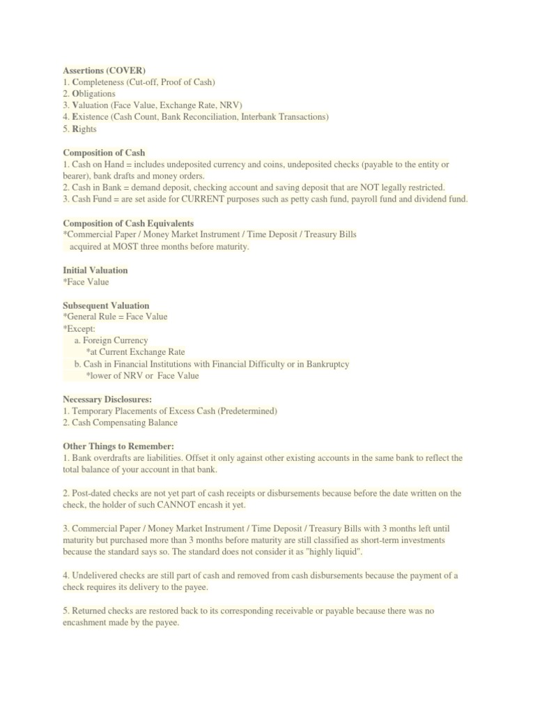 Ap Cash | PDF | Cheque | Money Market