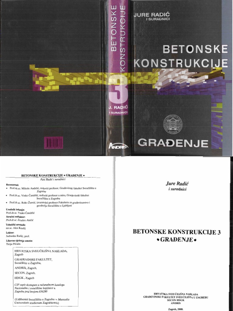 JureRadic-Betonske Konstrukcije 3 | PDF