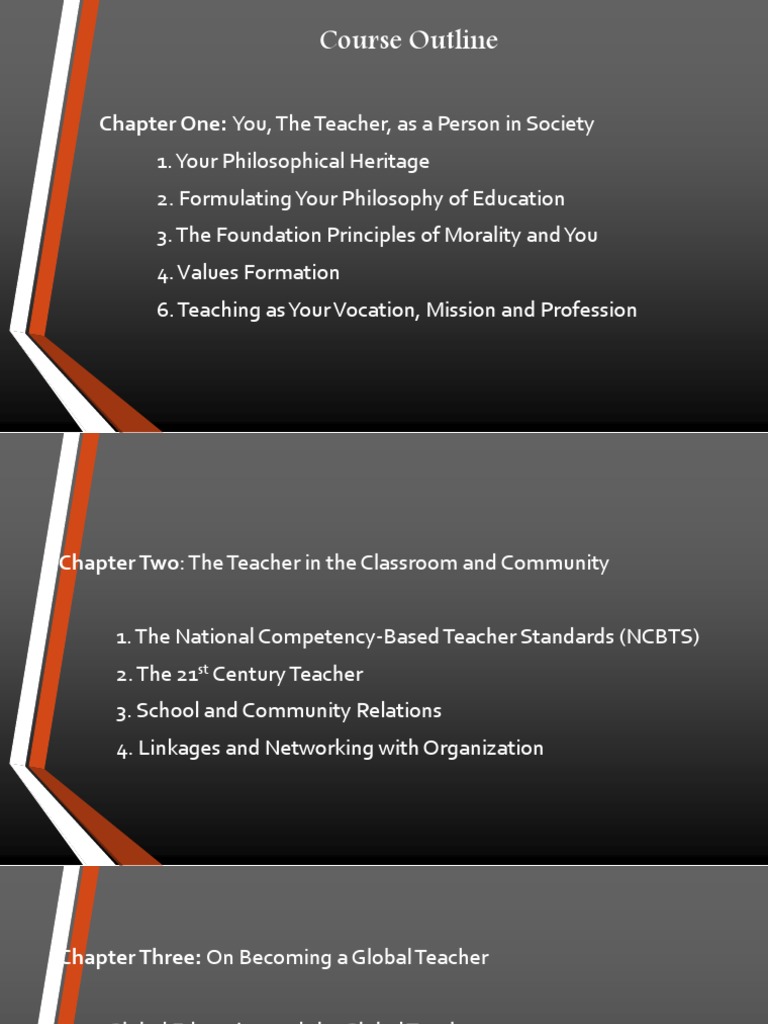 Principles of Teaching | PDF | Philosophy Of Education | Learning