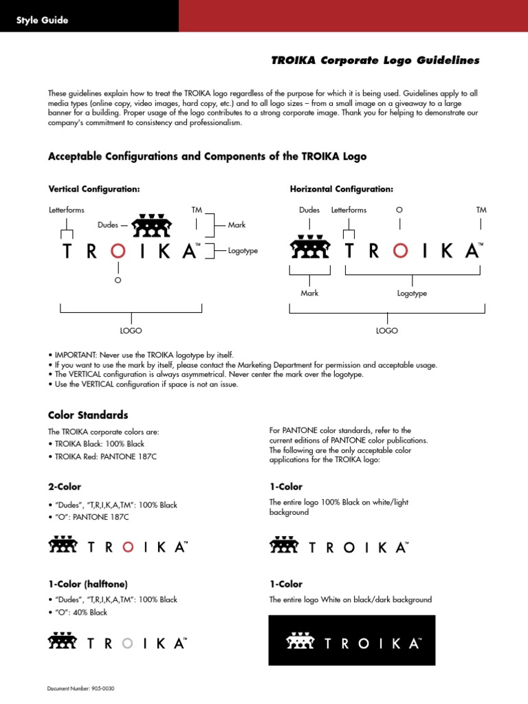 Troika | PDF | Logos | Black