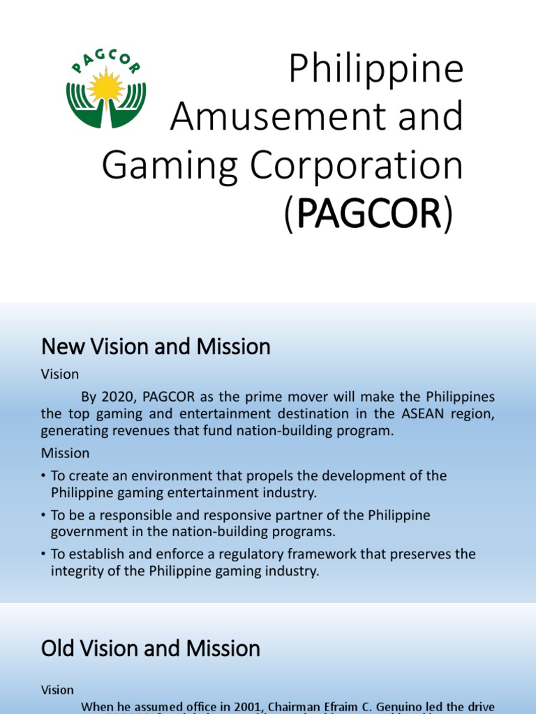 Philippine Amusement and Gaming Corporation (PAGCOR) | PDF