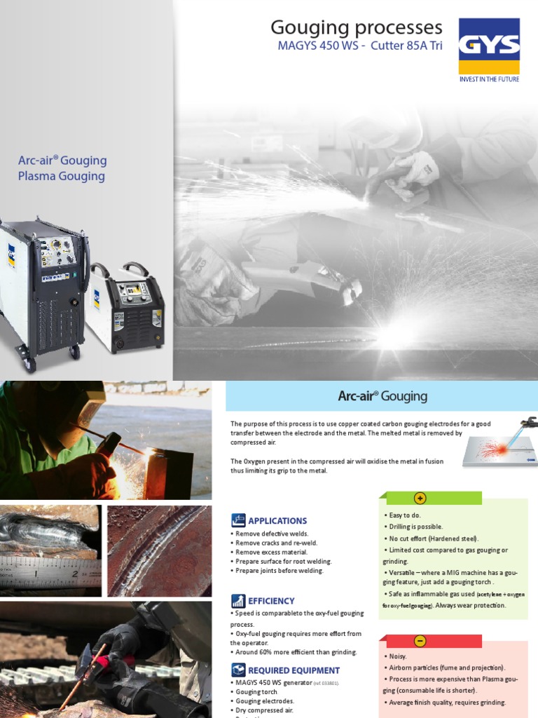 Gouging | PDF | Welding | Construction