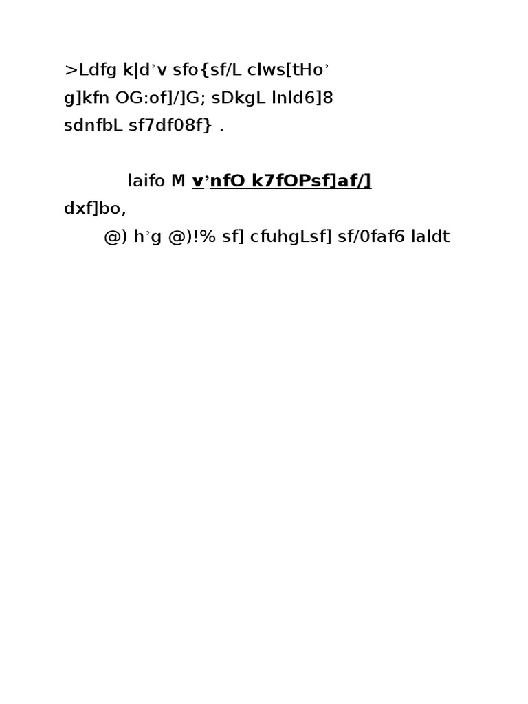 LDFG K - D'V Sfo (SF/L Clws (Tho' G) KFN Og:Of) /) G SDKGL Lnld6) 8 ...