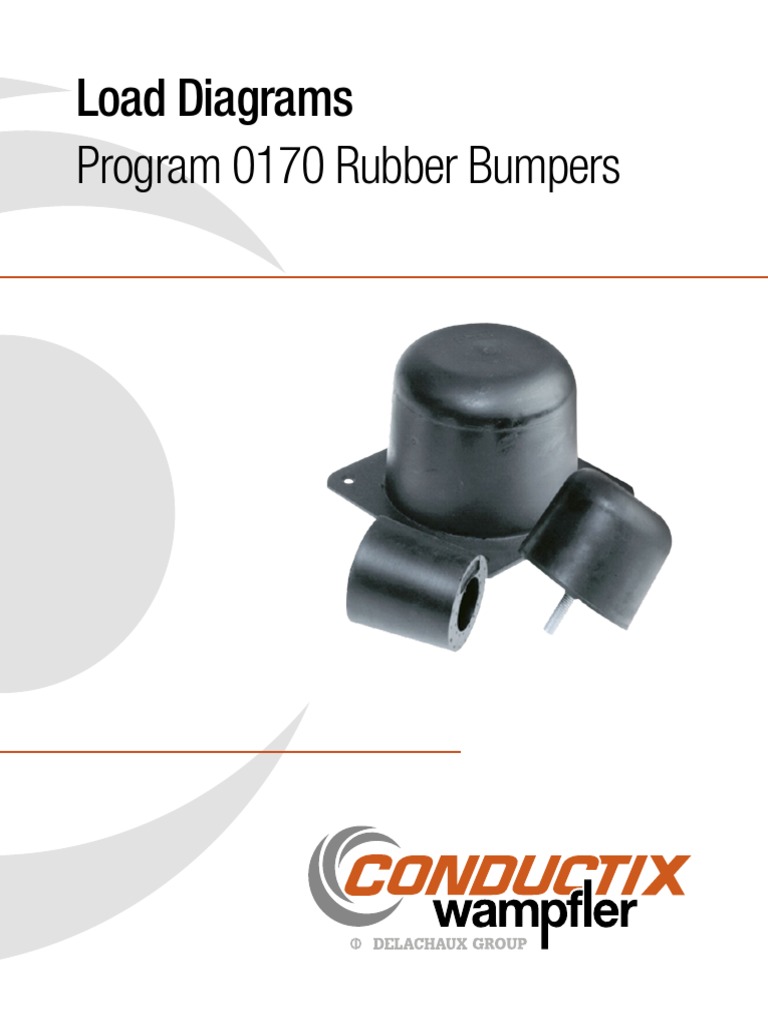 Rubber Bumper Load Diagrams and Calculations | PDF | Suspension ...