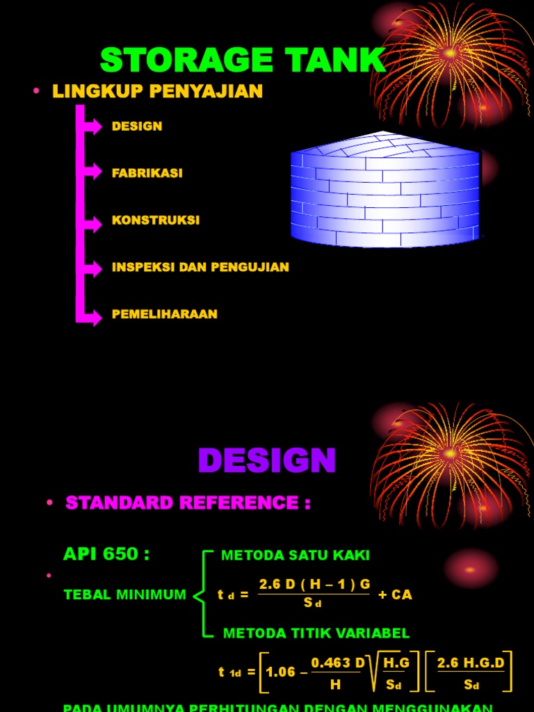 Storage Tank Presentation | PDF
