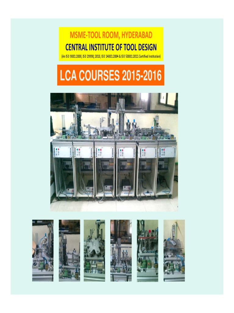 LCA COURSES 2015-2016: Central Institute of Tool Design | Download Free ...