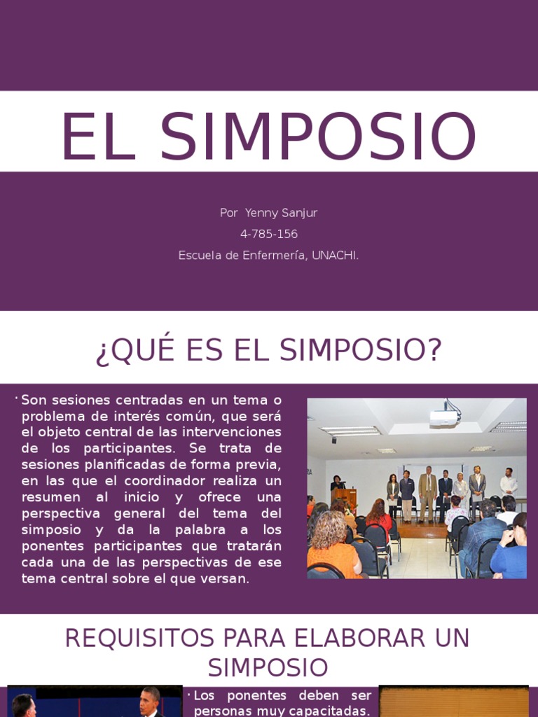 El Simposio | PDF | Enfermería | Cognición