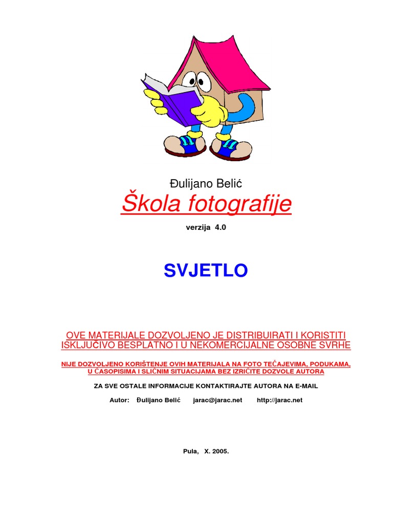 Škola Fotografije SVJETLO - Đulijano Belić | PDF