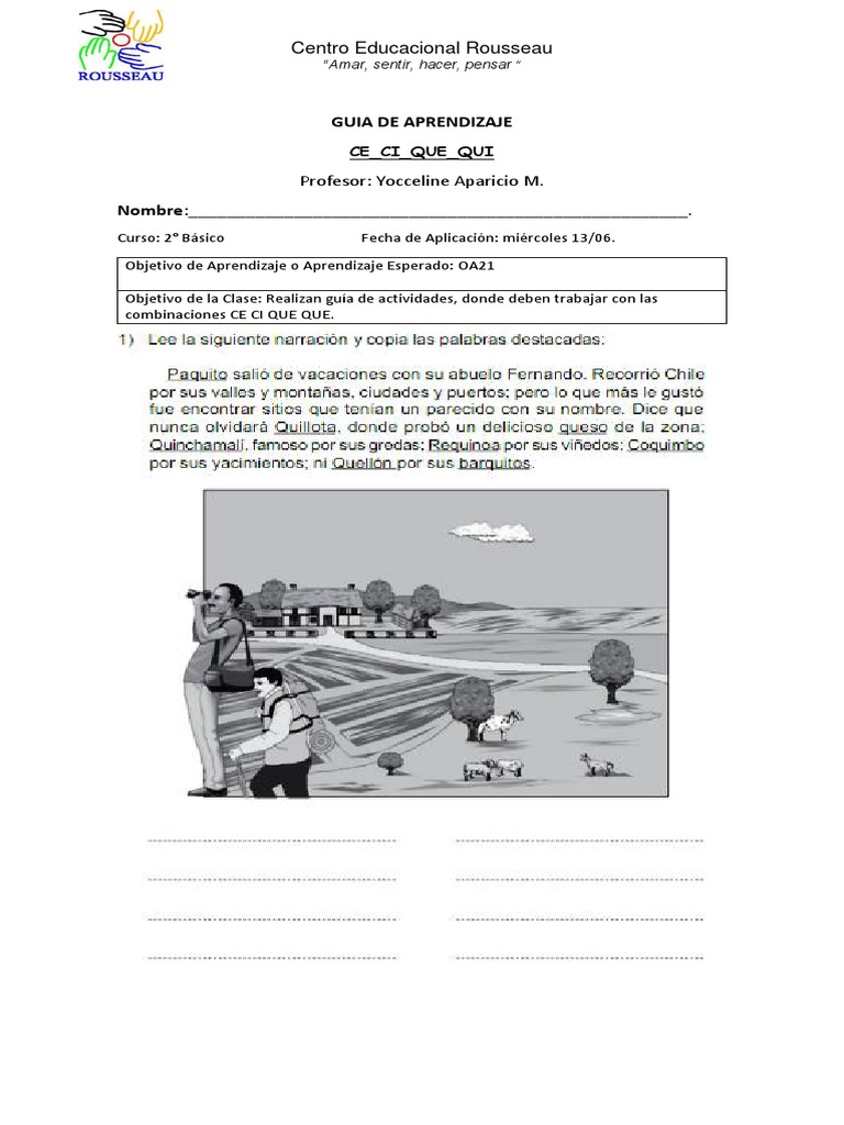 Guía Ce Ci Que Qui | PDF