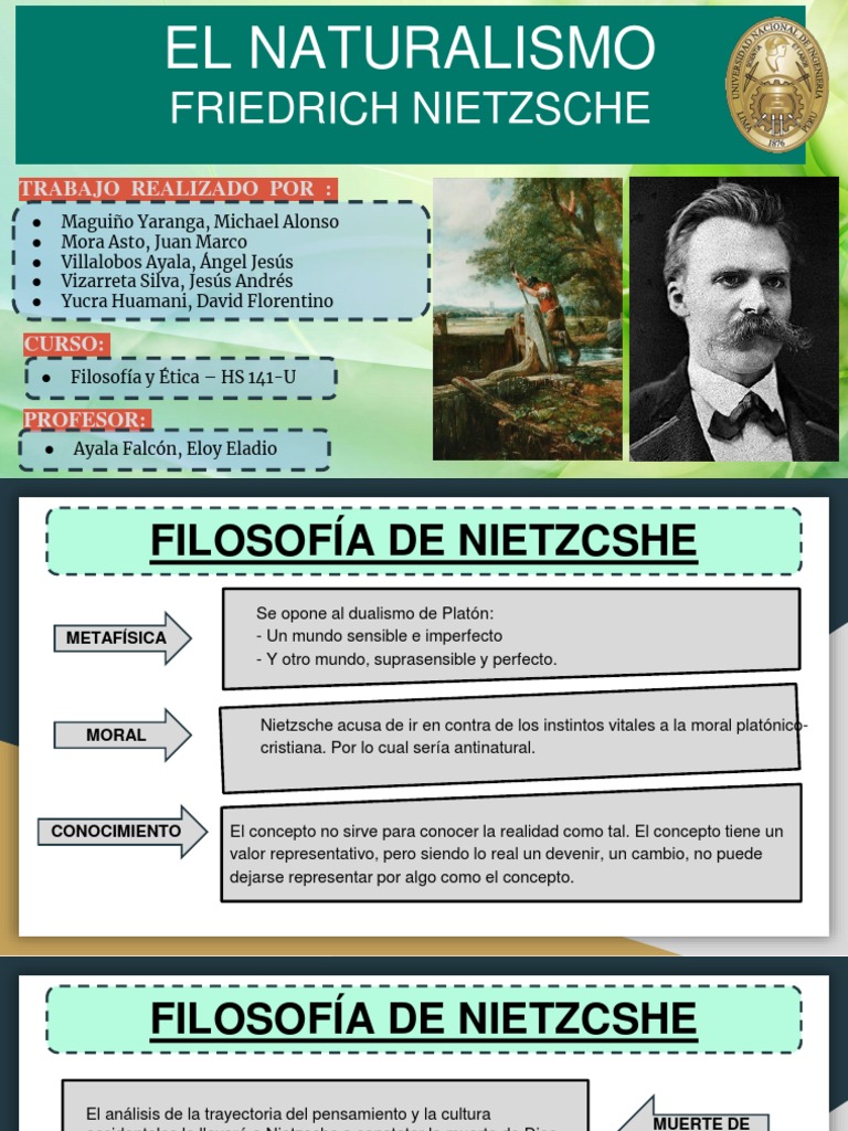 Naturalismo de Nietzsche | PDF | Friedrich Nietzsche | Moralidad
