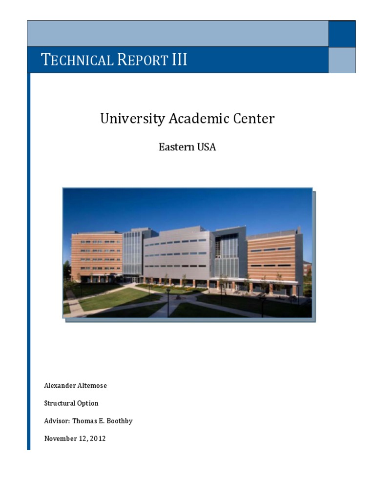 Sample Structure Report | PDF | Framing (Construction) | Structural Load
