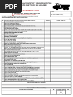 Tyre Inspection Checklist | PDF