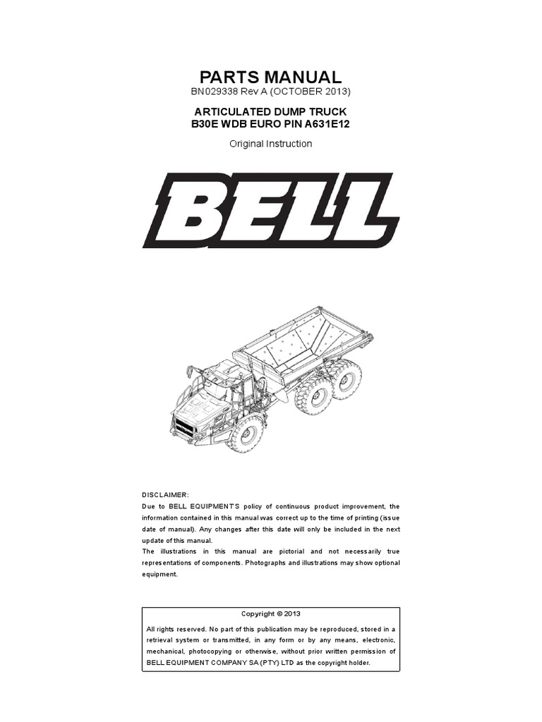 Bell 30 E | Internal Combustion Engine | Transmission (Mechanics)