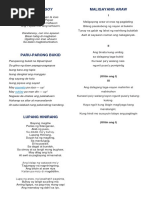 Filipino Makabayan Songs | PDF