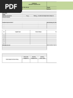 FORM Checklist Panel Listrik | PDF