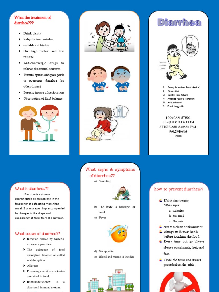 Jenny Leaflet | PDF | Diarrhea | Epidemiology