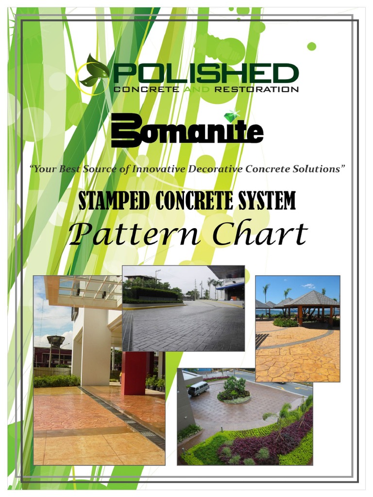 Concrete Patterns For Stamping | PDF
