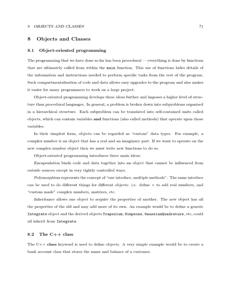 Week Four Pdf Pdf Constructor Object Oriented Programming Programming