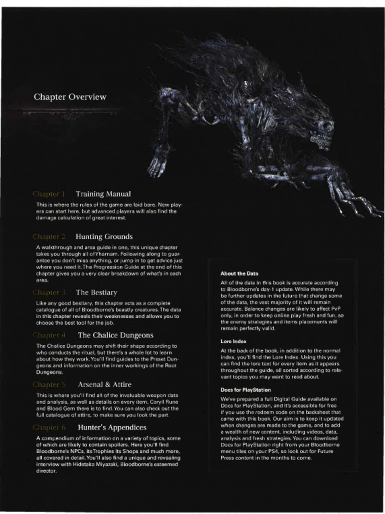 BLOODBORNE Collector's Edition Guide - 300-Dpi | PDF | Retrovirus | Leisure