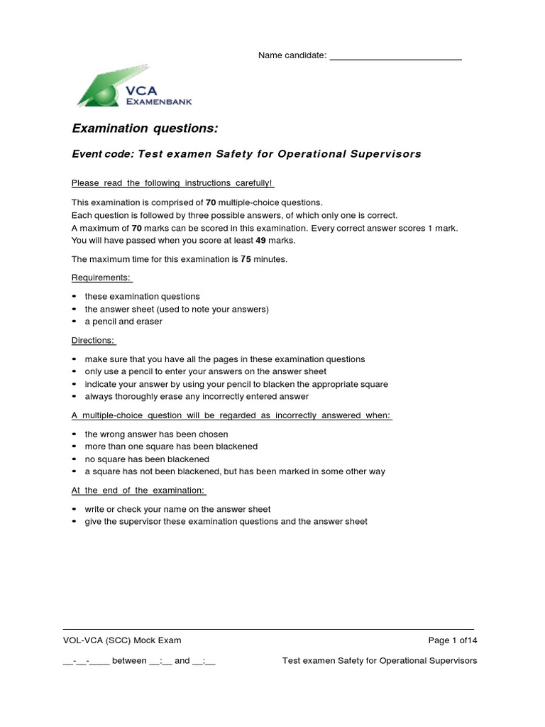 Proefexamen Basisveiligheid VCA PDF Toxicity Multiple, 44% OFF