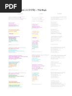Complete BTS Songs List | PDF