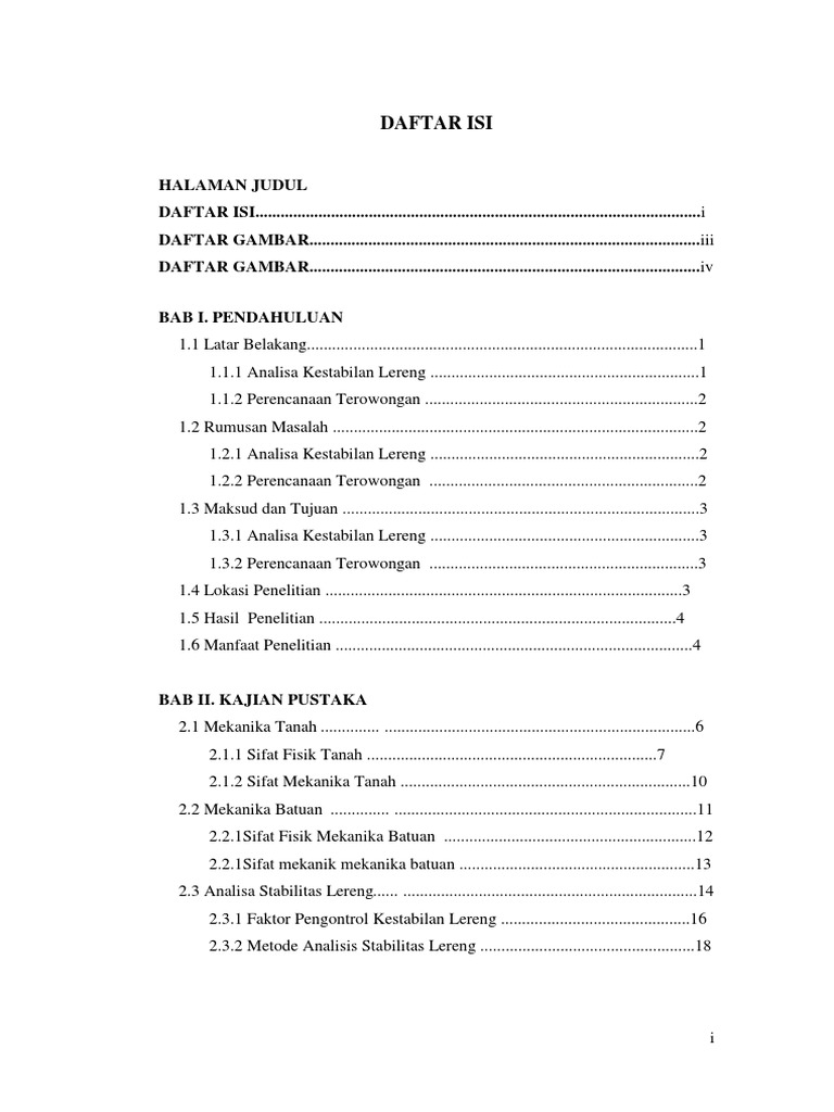 Laporan Geotek | PDF