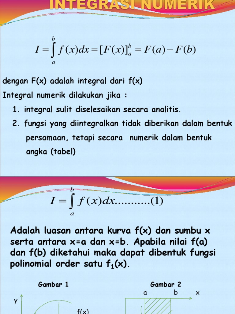 Integrasi Numerik | PDF