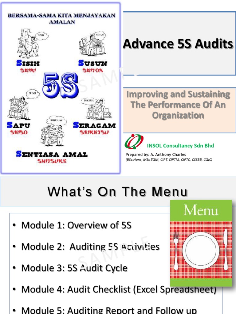 Advance 5S Audits | PDF | Audit | Business Process