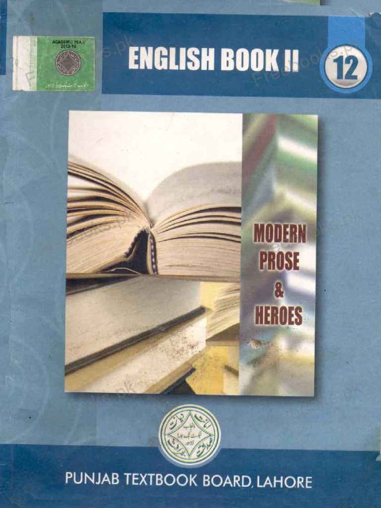 English II Part2 Class 12th Textbook