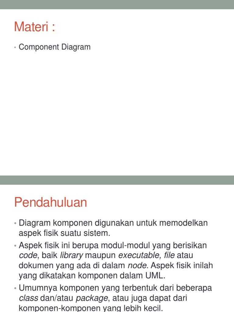 Component Diagram | PDF