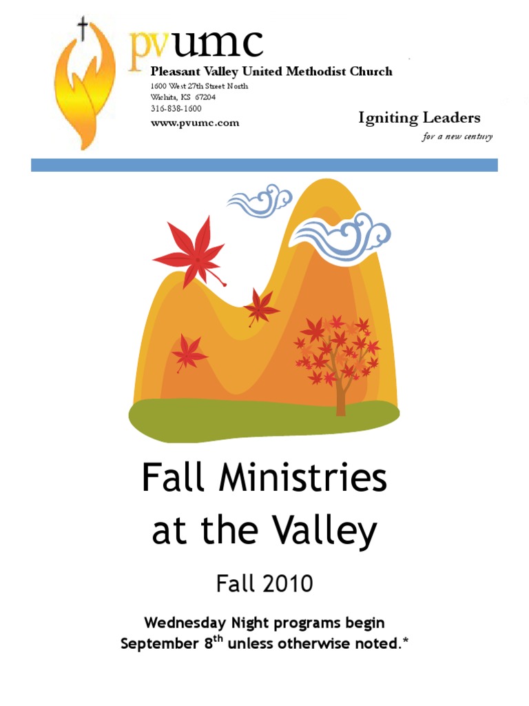 Fall Activities 2010 - Complete | PDF | United Methodist Church | Baptism