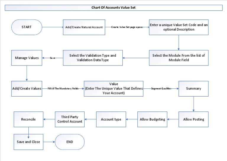 Chart of Accounts Value Set | PDF