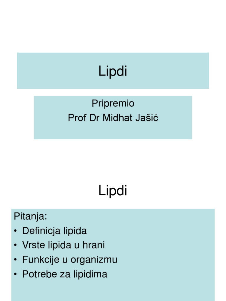 2 2 Lipidi | PDF